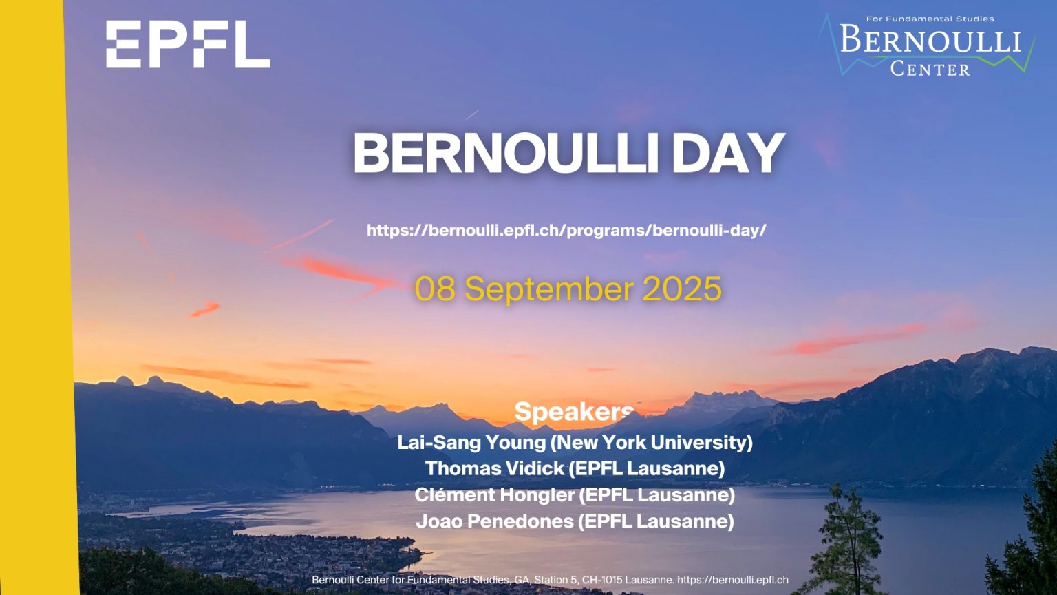 Bernoulli Day - Bernoulli Center