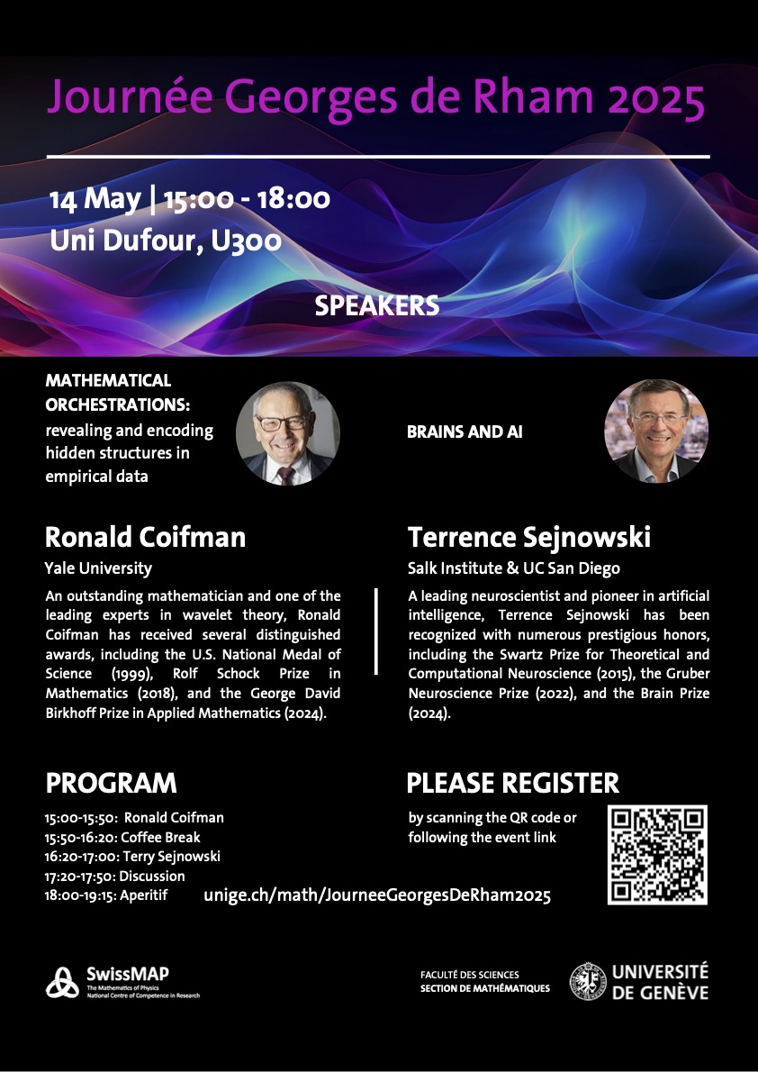 Journée Georges de Rham 2025 - Bernoulli Center